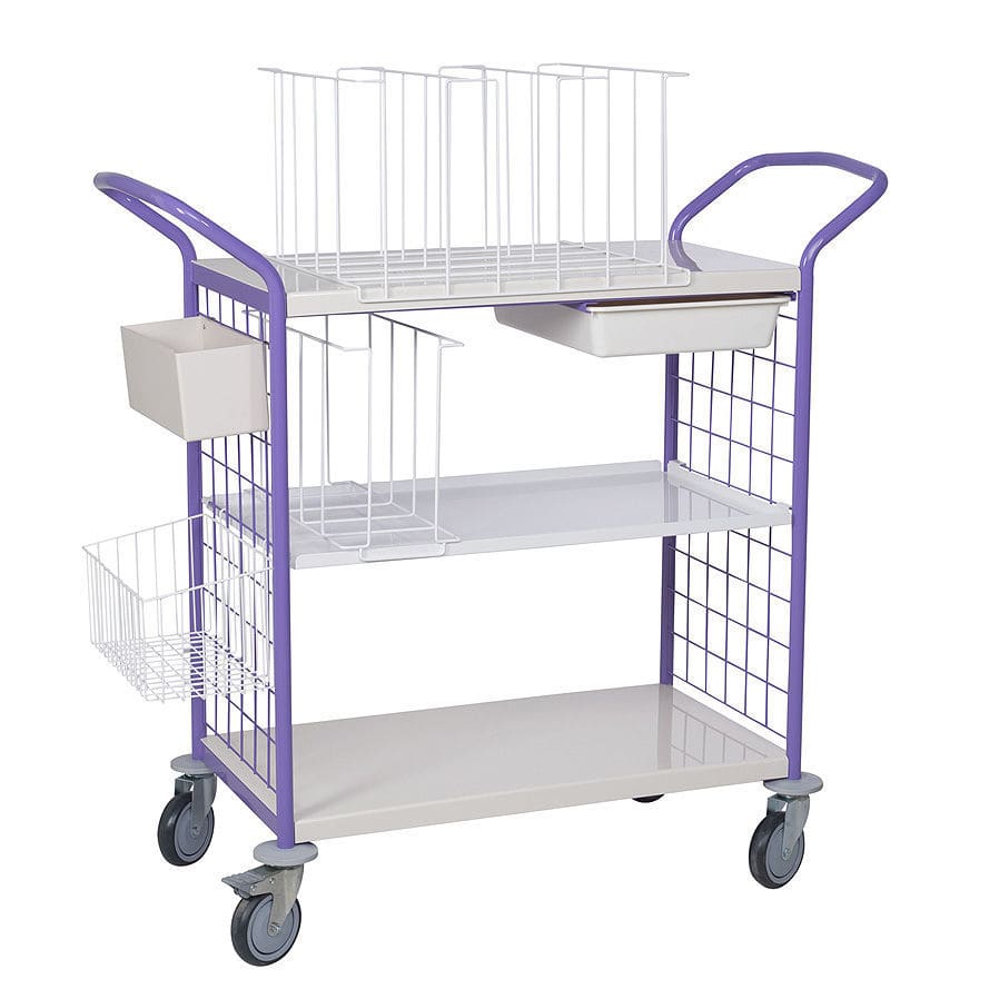 Medical trolley - 408.32 - VILLARD MÉDICAL - hospital / for general ...