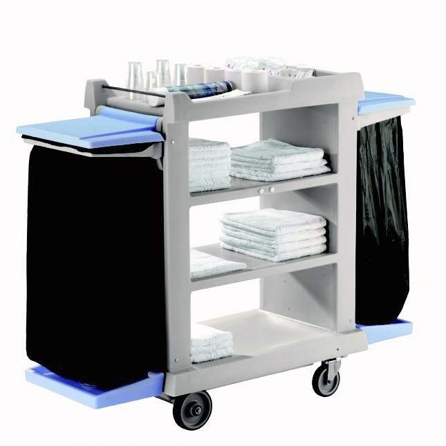 Clean linen trolley - 405.70 - VILLARD MÉDICAL - dirty / medical / with ...