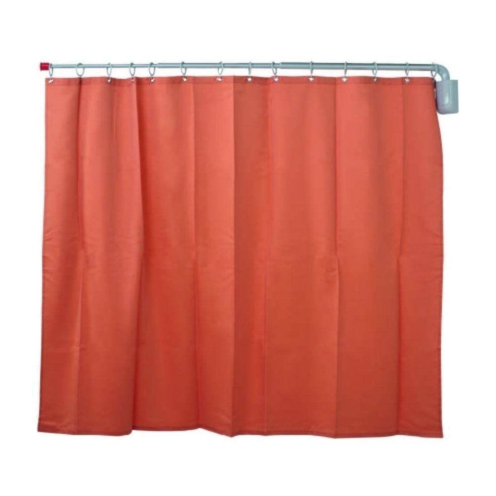 Telescopic hospital screen - 314.10 - VILLARD MÉDICAL - wall-mounted ...