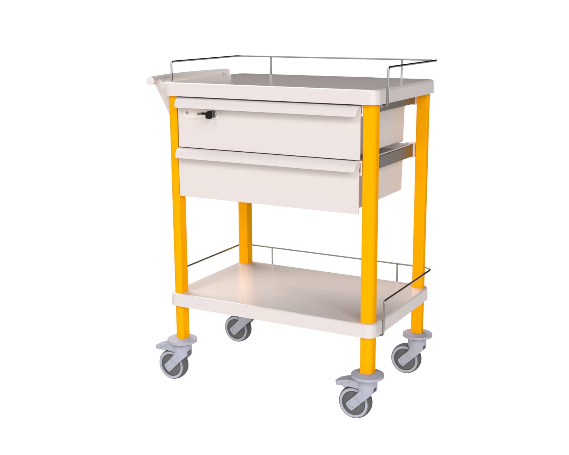 Medical trolley - 1003.03T03 - VILLARD MÉDICAL - for general purposes ...