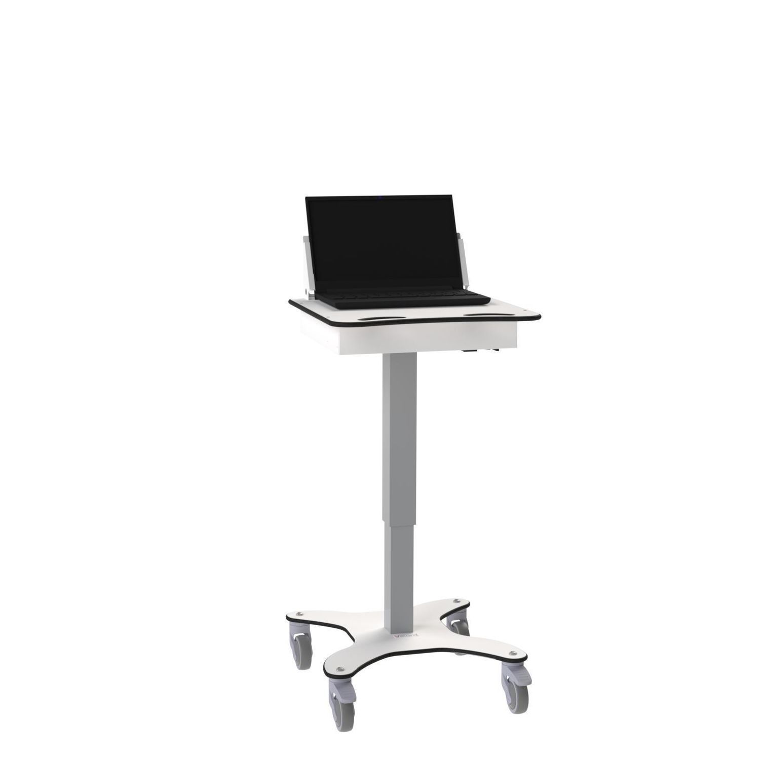 Computer cart with drawer - 340.05 - VILLARD MÉDICAL - height ...