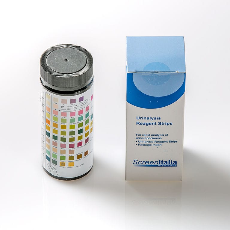 Urinary tract infection test strip - SC-0913-100 - SCREEN ITALIA - for ...