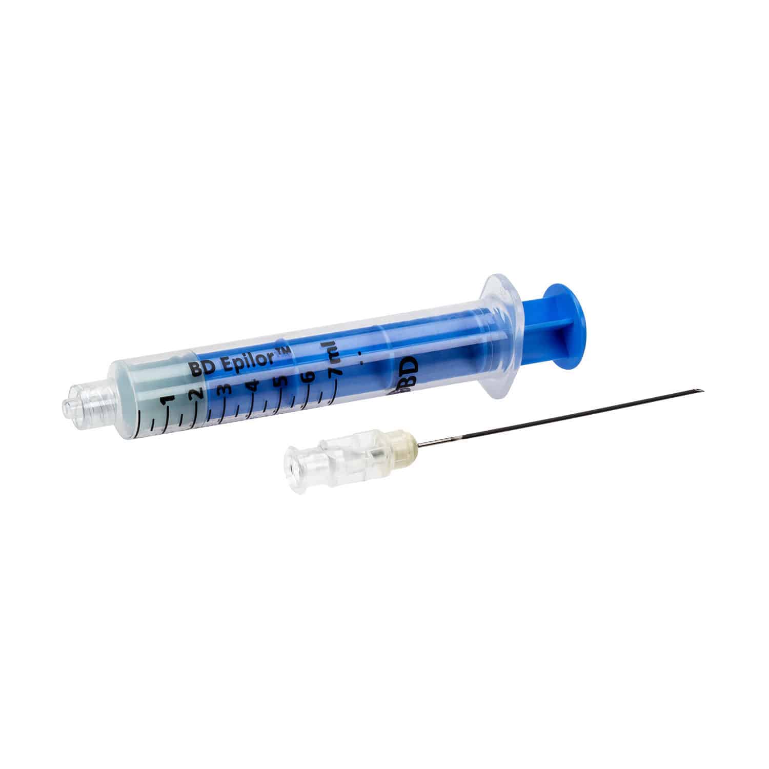 Anesthesia syringe - Epilor™ - BD - 7 ml / polypropylene / disposable