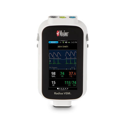 Modular vital signs monitor - Radius VSM™ - Masimo - bedside / wearable / TEMP
