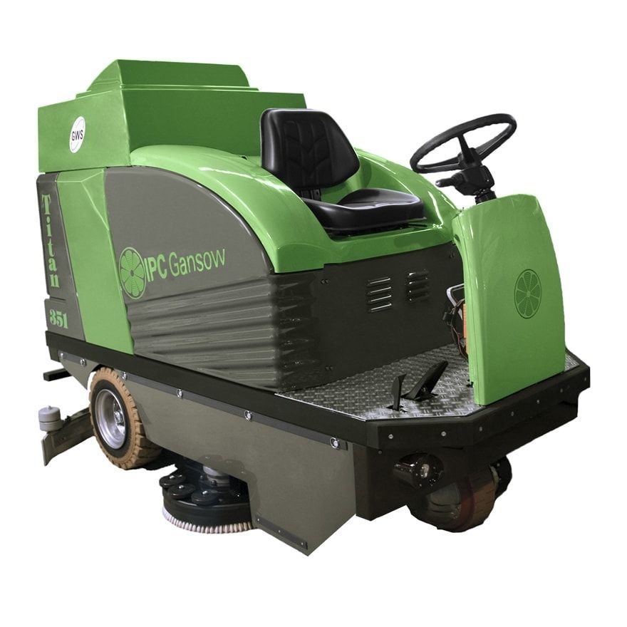 Ride-on scrubber-dryer - TITAN 351 - IPC