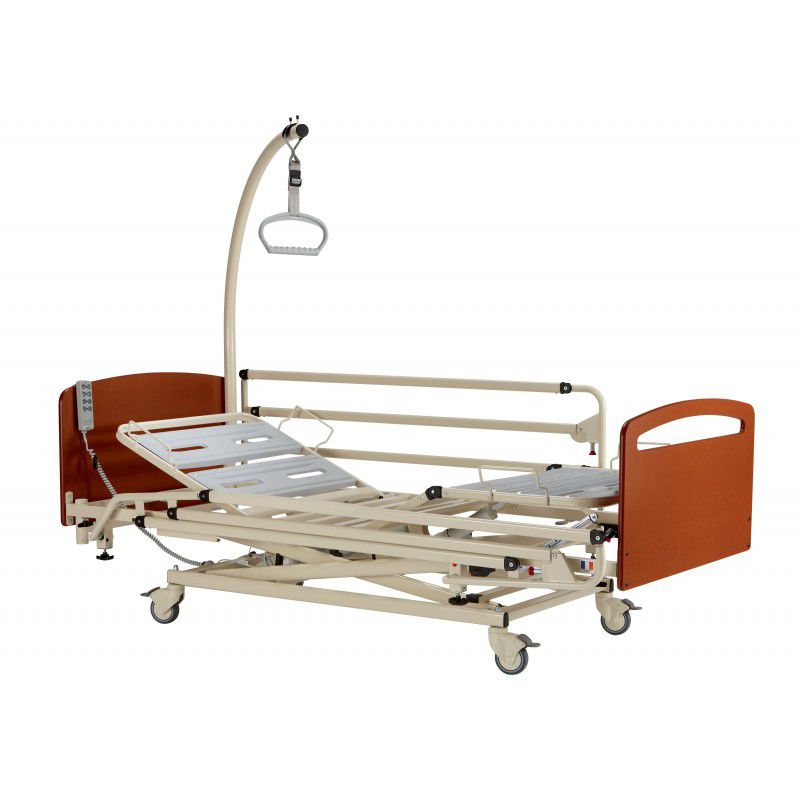 Hospital bed - Euro 1000 - HMS-VILGO - nursing home / electric / height ...