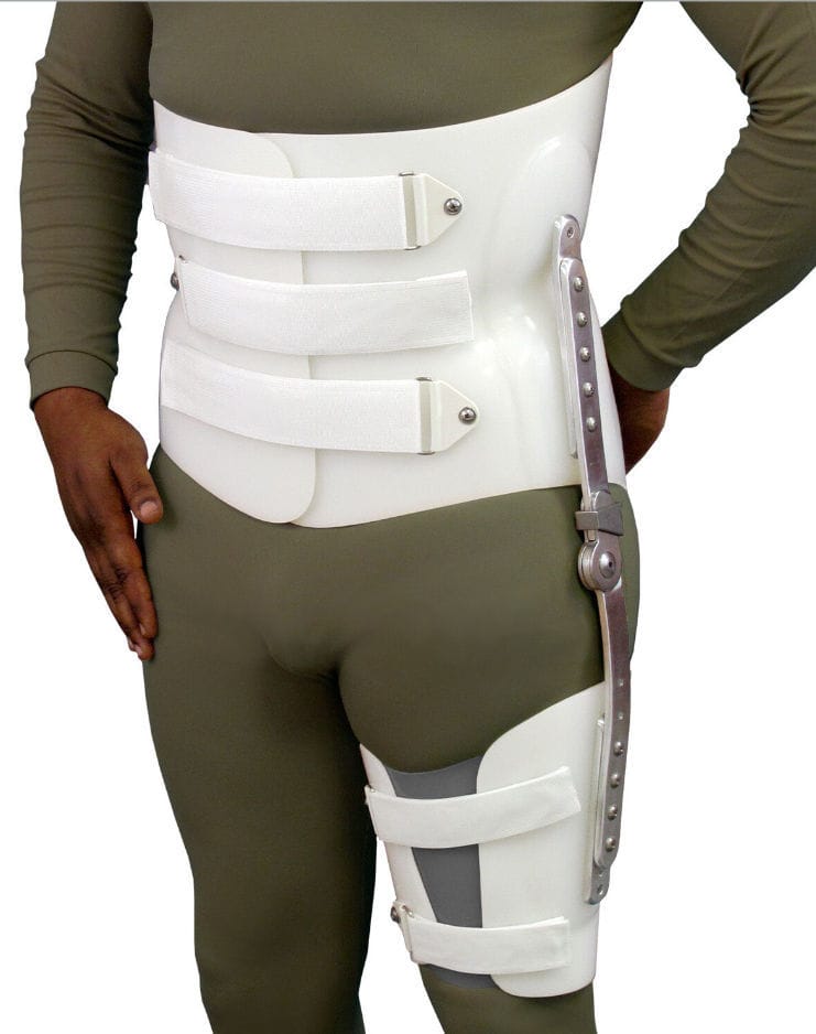 Hip splint - Single Opening - Spinal Technology - articulated