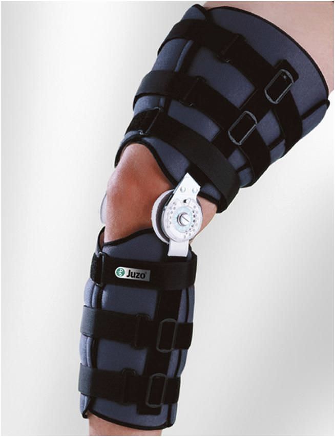 Knee splint - JuzoPro® Genu TT - Juzo - articulated