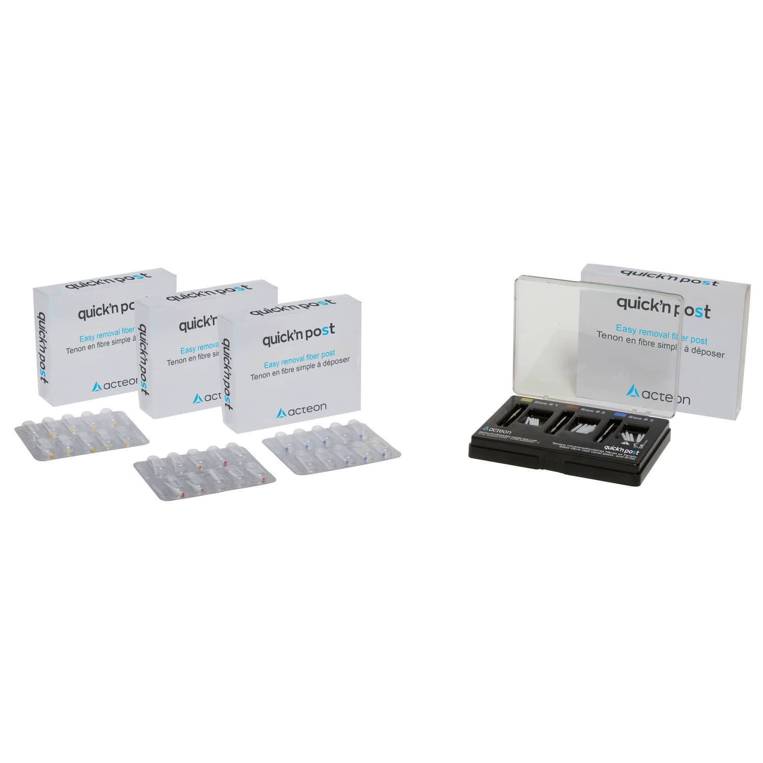 Resin dental material - QUICK'N POST™ - ACTEON GROUP - for dental ...