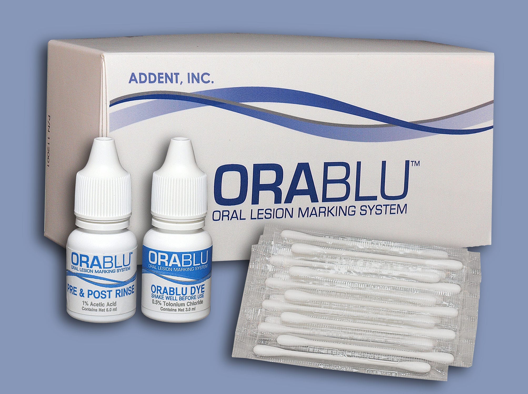 Oral examination test kit - OraBlu - AdDent, Inc.