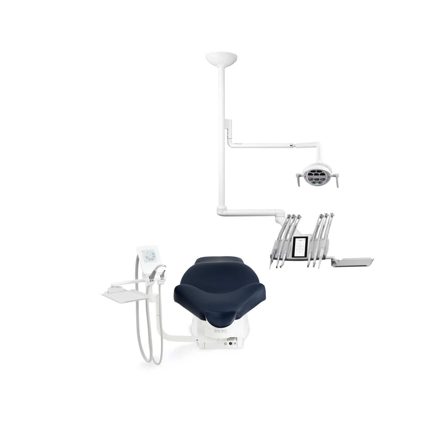 Dental unit with electric chair - PE9 - Airel-Quetin - ambidextrous ...
