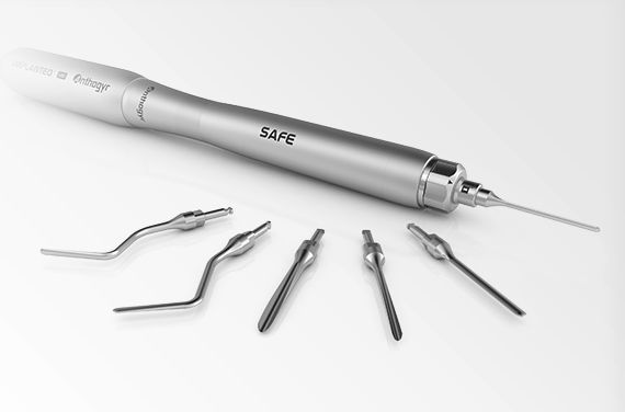 Curved periotome kit - Exo Safe - ANTHOGYR - straight