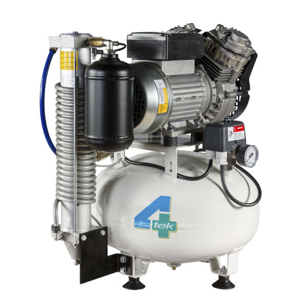 Medical compressor - MIR130E - 4TEK SRL - dental / piston / 2-workstation