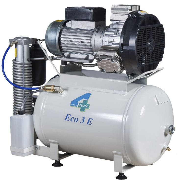 Dental compressor - ECO3E - 4TEK SRL - medical / piston / 3-workstation