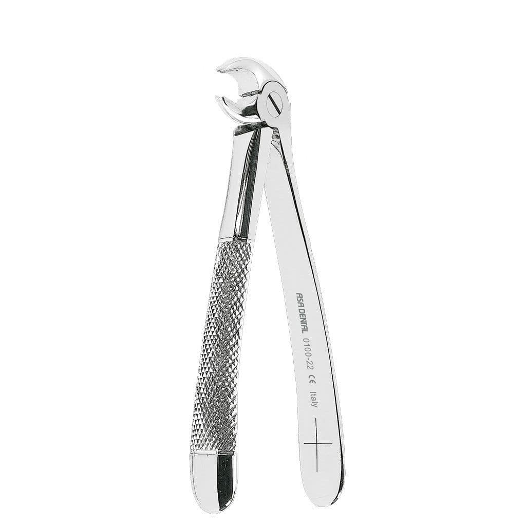 Molar extraction forceps - 0100-22 - ASA Dental - English pattern