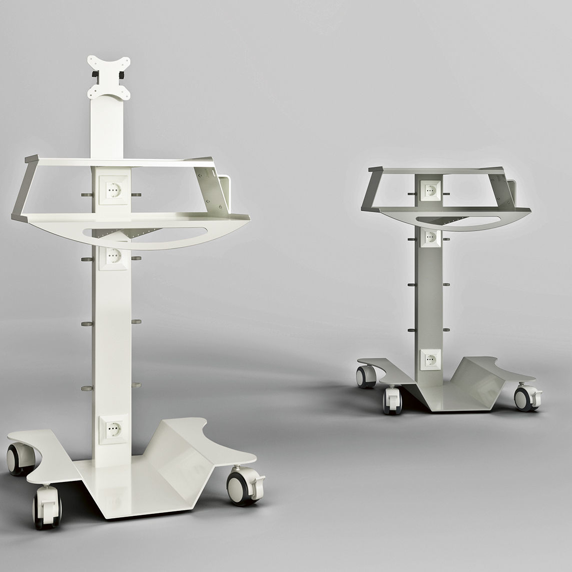 Medical trolley - ALIUS - ASTRA MOBILI METALLICI - for intraoral ...