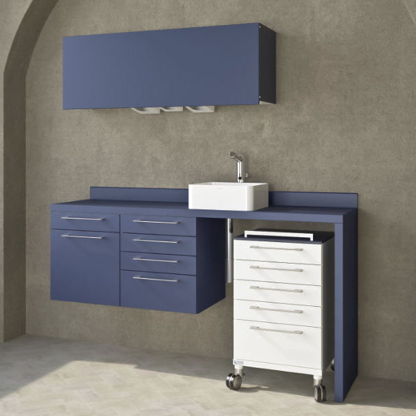 Dental instrument cabinet - Decus - ASTRA MOBILI METALLICI - for dental ...