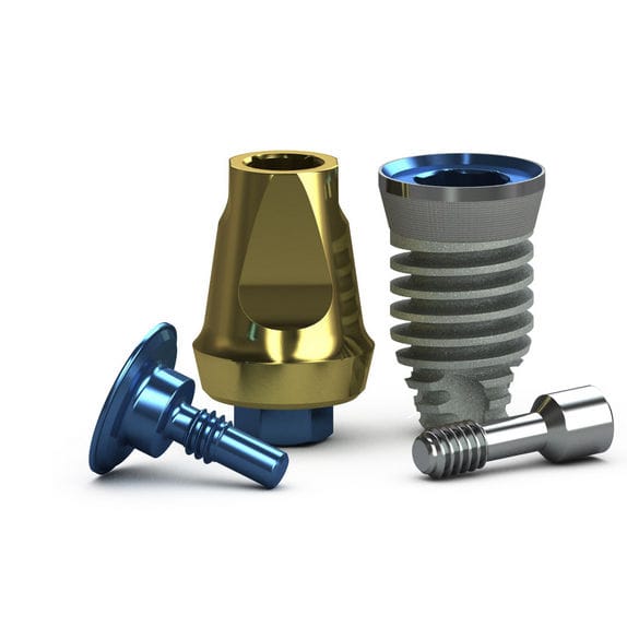 Cylindrical dental implant - LPBR6xxx series - BioHorizons - titanium ...