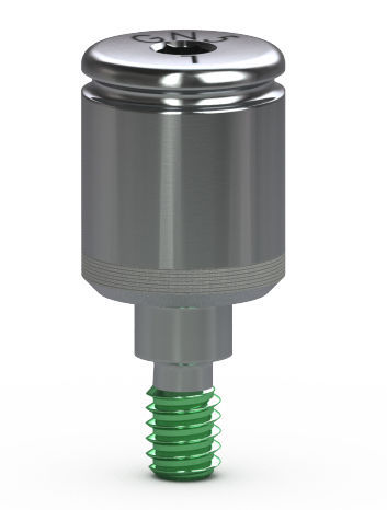 Titanium healing abutment - PGNHA5L - BioHorizons - internal / straight ...