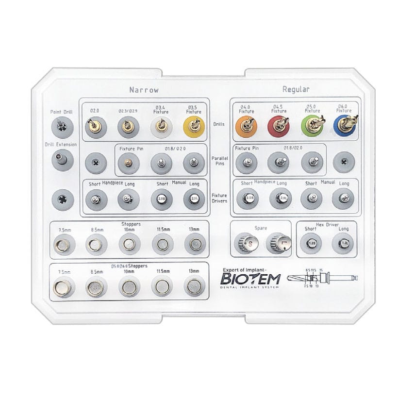 Dental implant surgery instrument kit - BHM - BIOTEM.Co.,Ltd