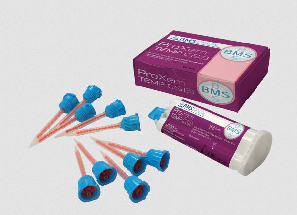 Dental bridge cement - ProXem Temp C&B - BMS DENTAL - for dental crowns ...