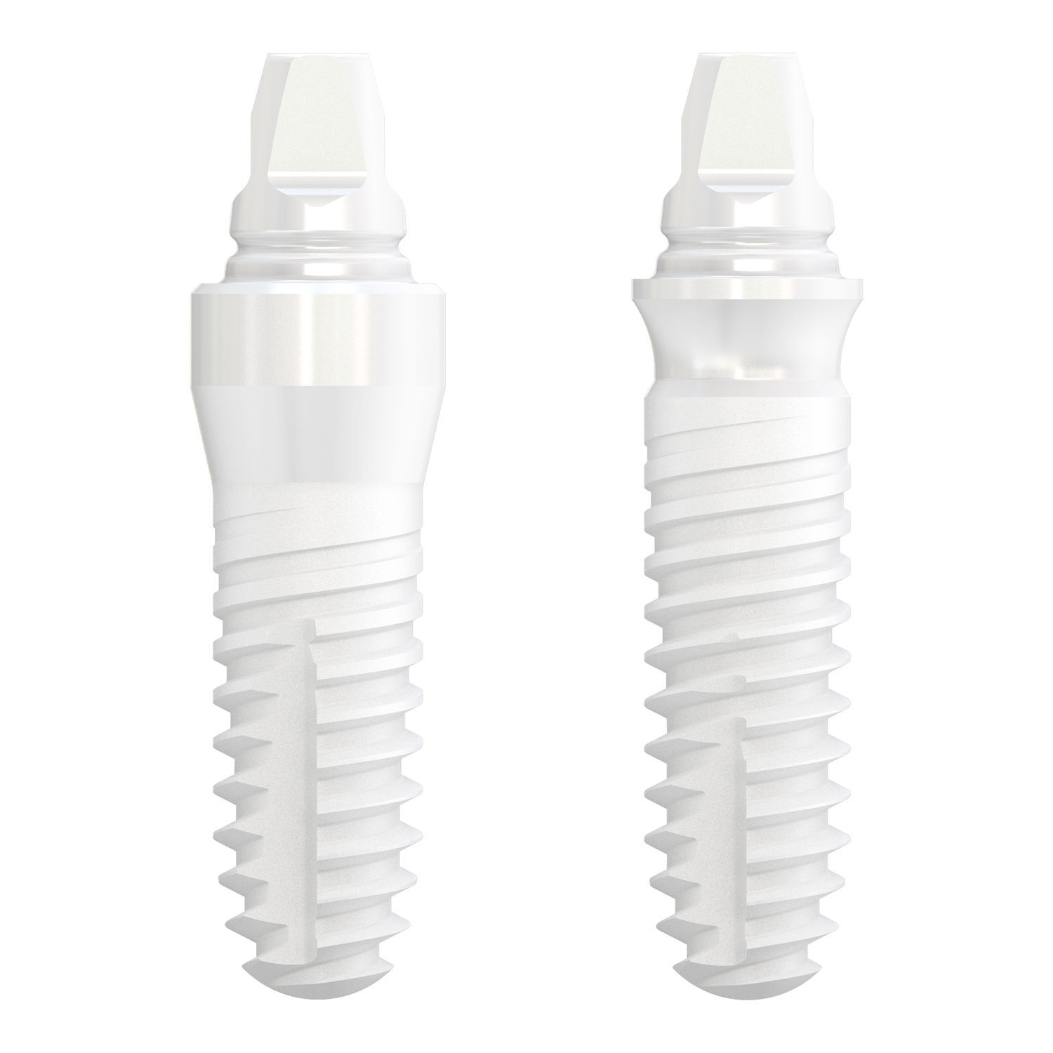 Cylindro-conical dental implant - whiteSKY - bredent medical - zirconia ...