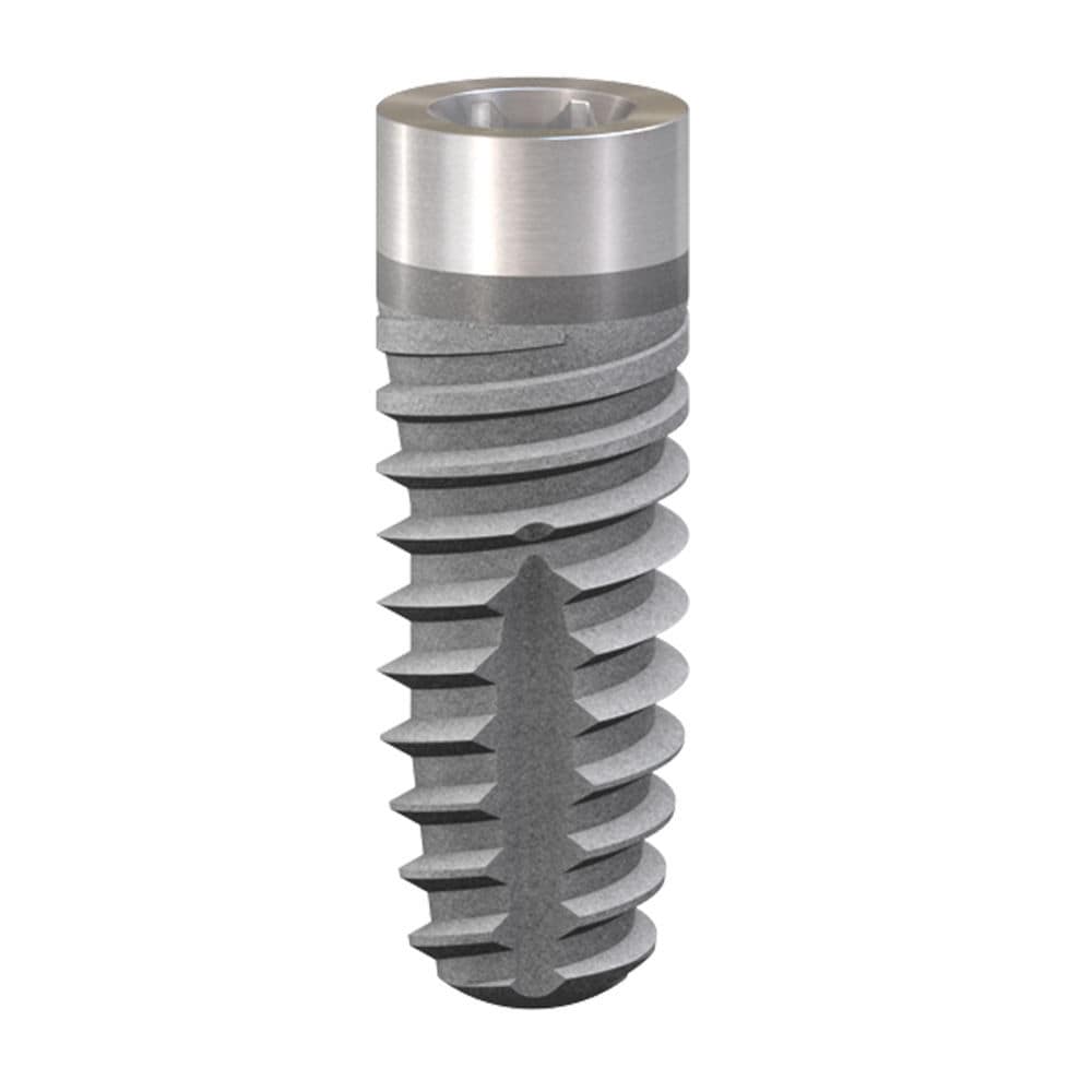 Cylindrical dental implant - classicSKY - bredent medical - titanium ...
