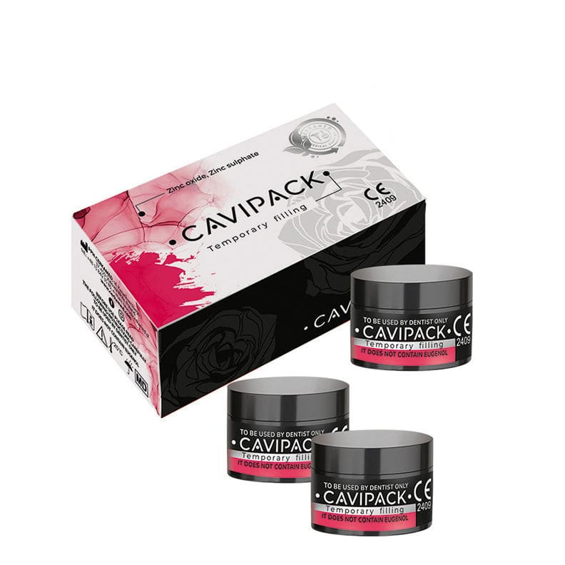 Root canal filling dental adhesive - CAVIPACK - CERKAMED - for root ...