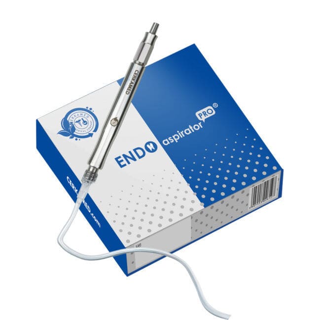 Dental suction cannula - ENDO-ASPIRATOR PRO - CERKAMED