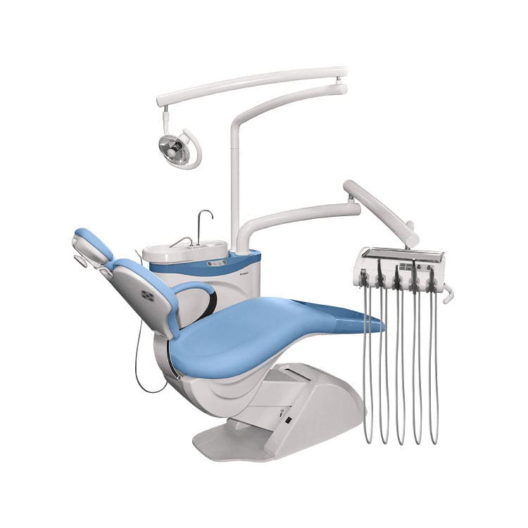 Dental unit with adjustable headrest - 654 NK - CHIROMEGA - with ...