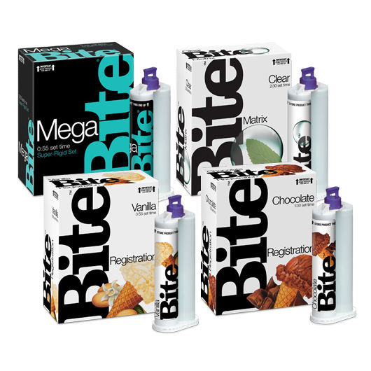 Vinyl polysiloxane dental material - Vanilla Bite™ - DenMat Holdings ...