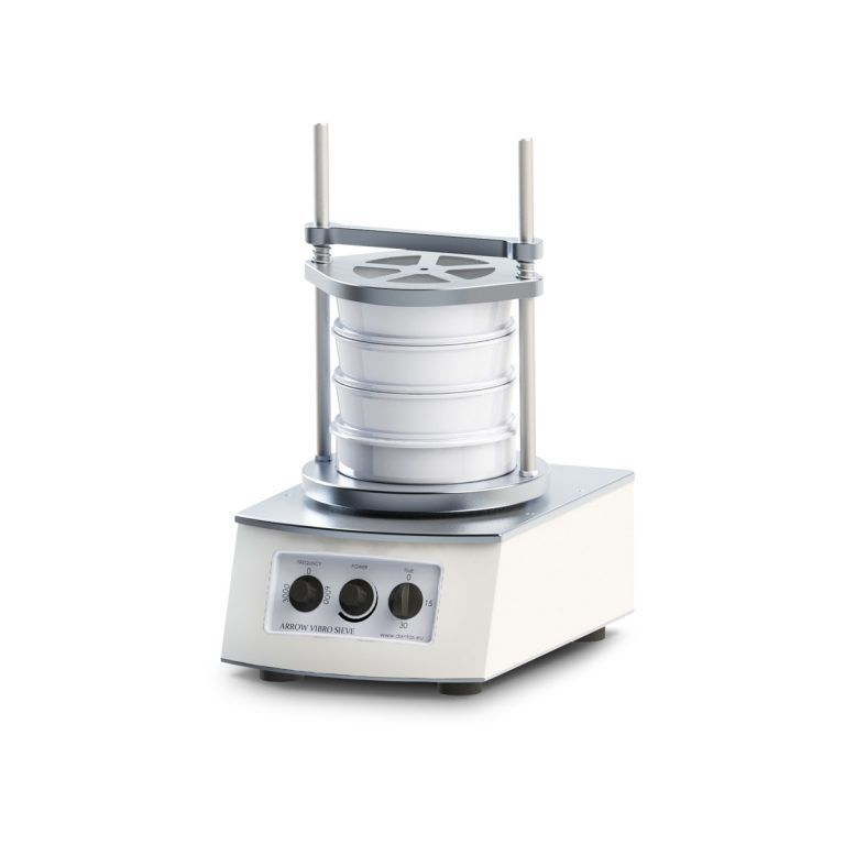 Vibrating sieve shaker - Arrow vibro - DENTAS - electromagnetic ...