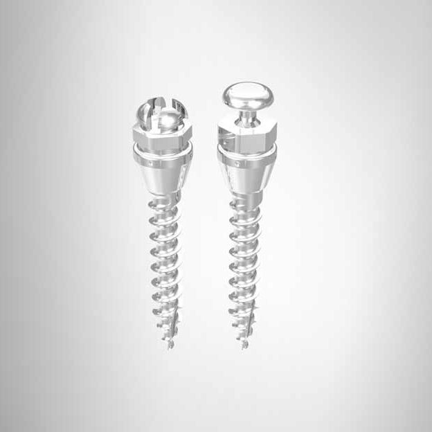 Conical dental implant - tomas® - DENTAURUM - titanium / straight / screw
