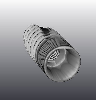 Tapered dental implant - NR Line - Dentium - titanium / internal ...