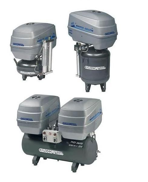 Dental air compressor - 390.010 - Eurocompress - with air dryer / oil ...
