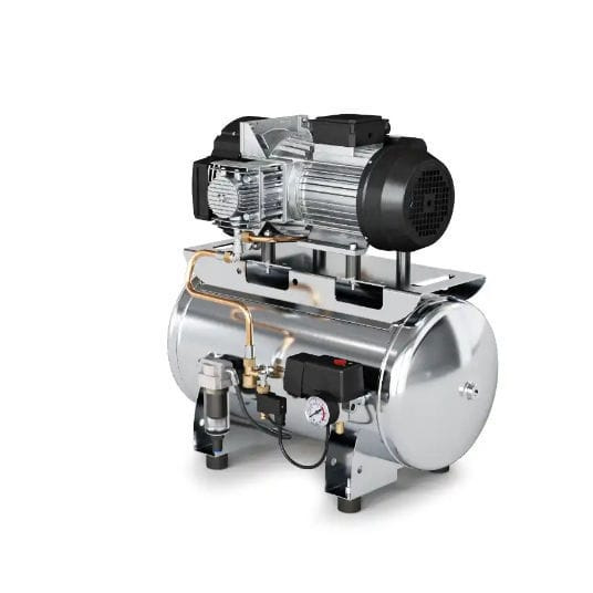 Dental air compressor - CLINIC 3/40 - Gentilin - laboratory / for ...