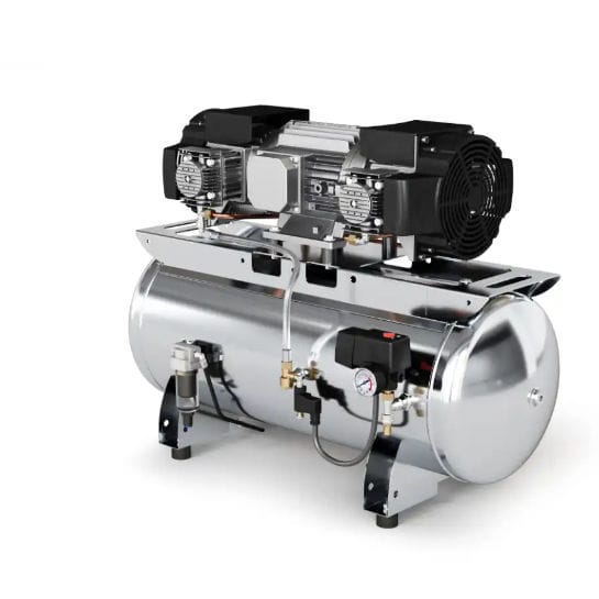 Laboratory air compressor - CLINIC 6/90 - Gentilin - dental / for ...