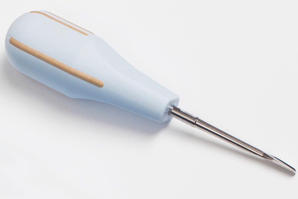 Straight periotome - 506358 - DIRECTA AB - curved / color-coded