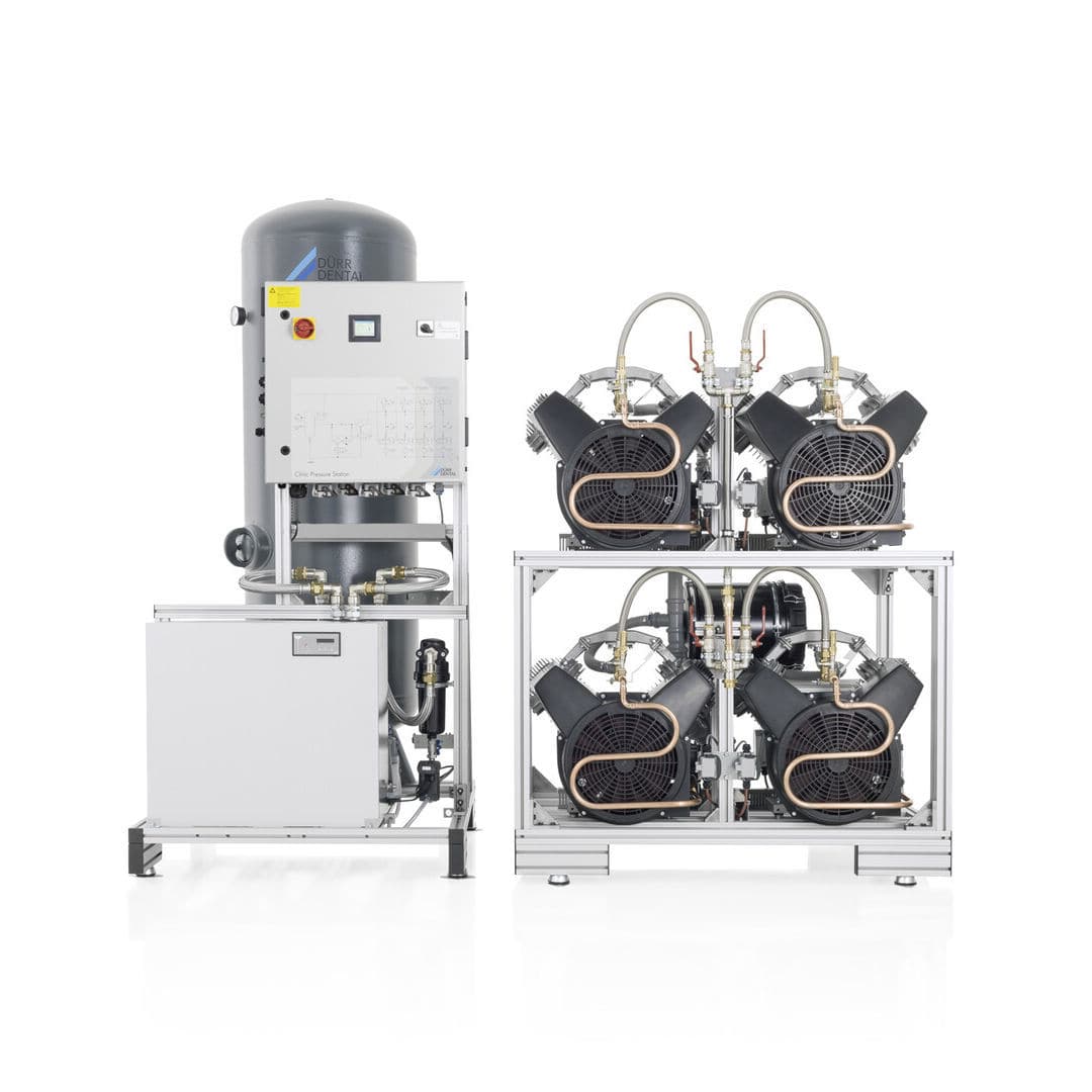 Dental central compressor - P 12000 - Dürr Dental - oil-free / dry