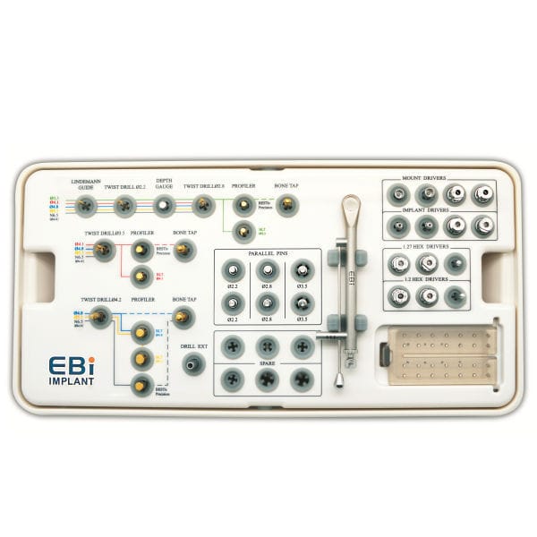 Dental implant surgery instrument kit - EBI's - EBI Inc.