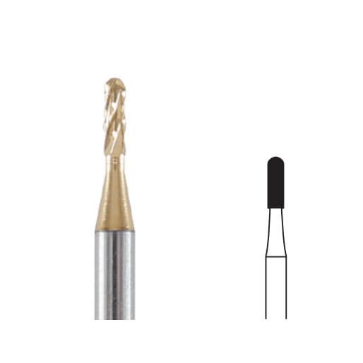 Dental burr - T21XR - Edenta - tungsten carbide