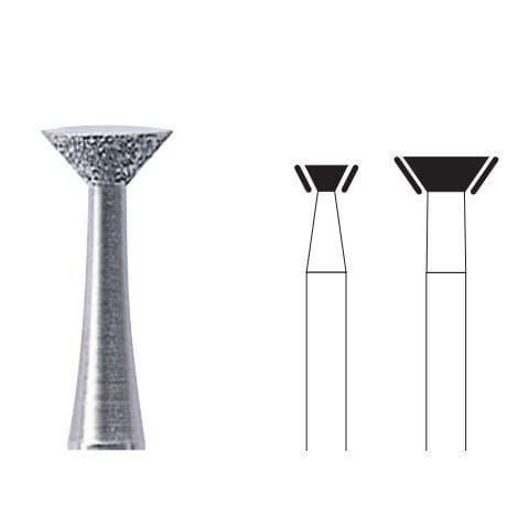 Dental burr - 812 - Edenta - diamond