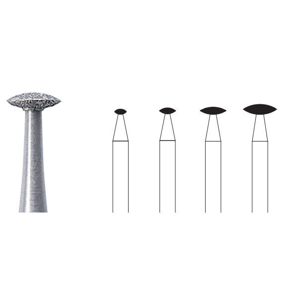 Dental burr - 825 - Edenta - diamond