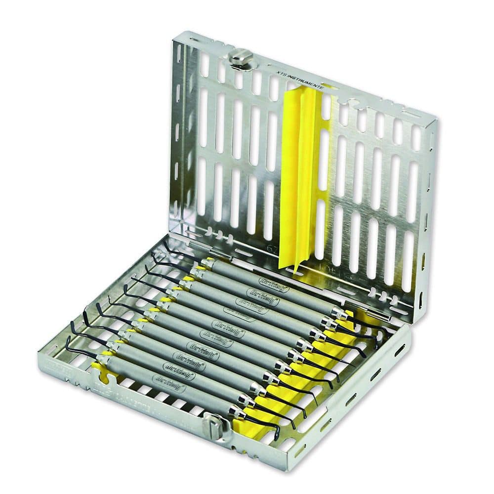 Dental instrument sterilization cassette - IM12DIN105 - Hu-Friedy - stainless steel