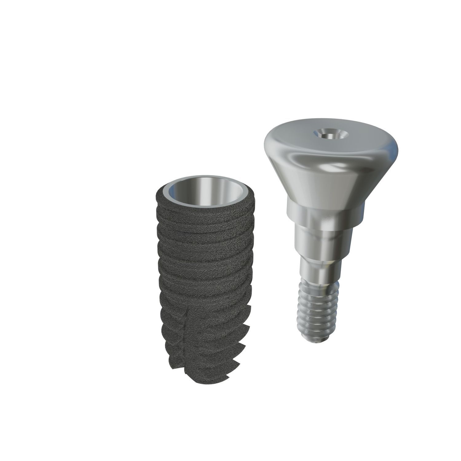 Cylindrical dental implant - IDCAM ST - IDI - titanium / internal / tapered