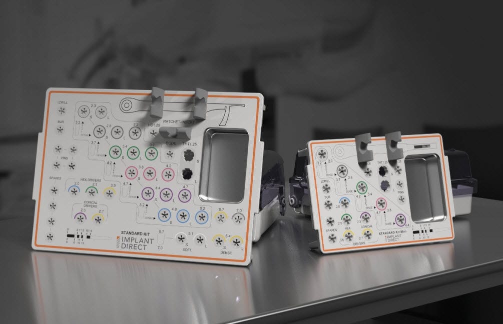 Dental implant surgery instrument kit - Implant Direct Europe