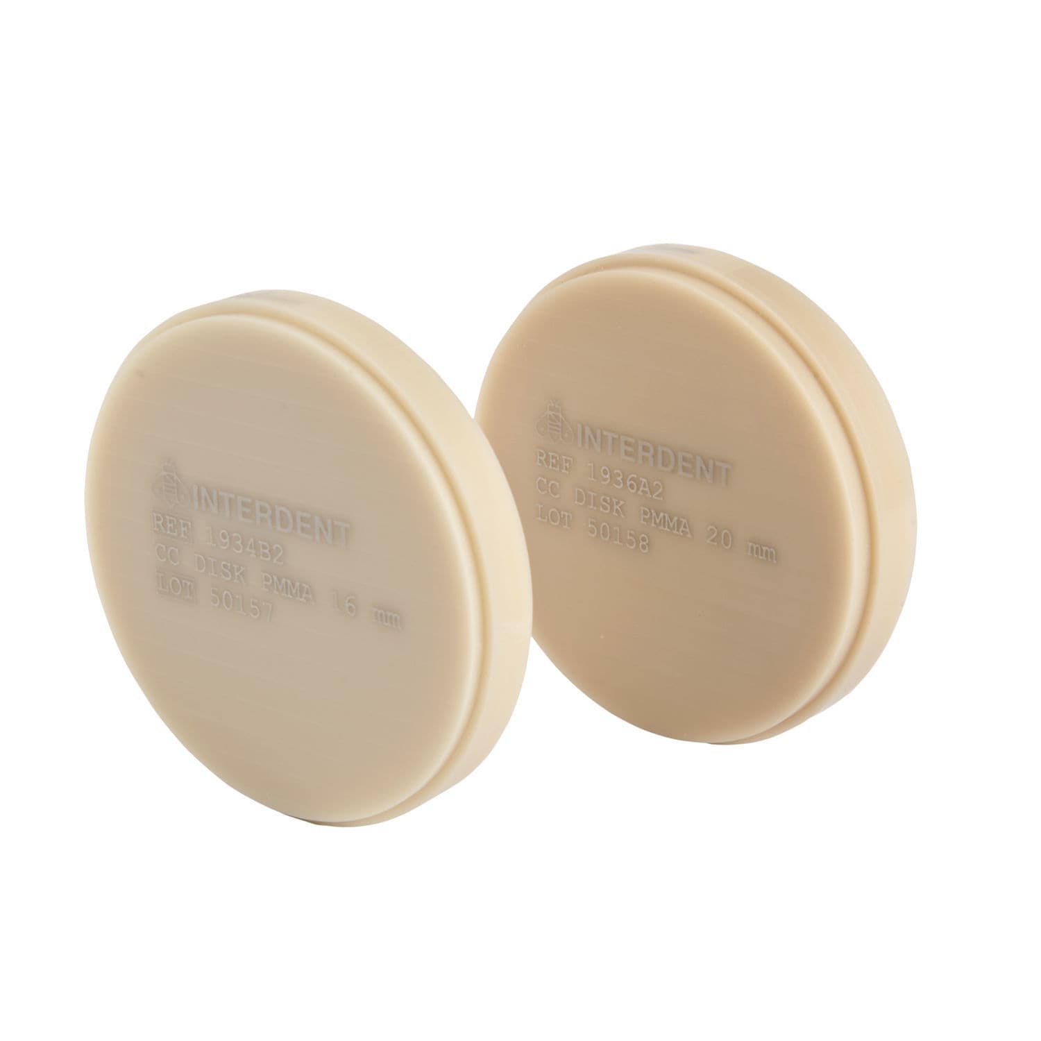 PMMA dental material - CC Disk - Interdent - zirconium / for dental ...
