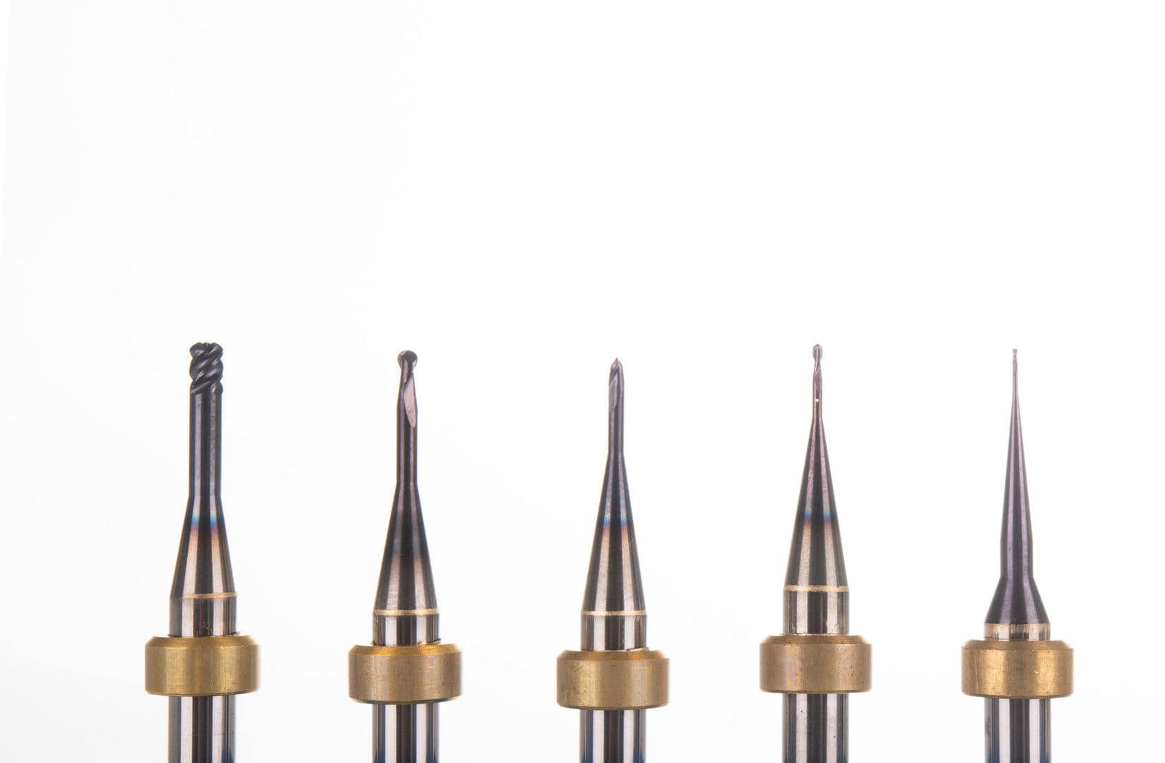 Dental drill bit - CCNP series - Interdent - titanium / milling