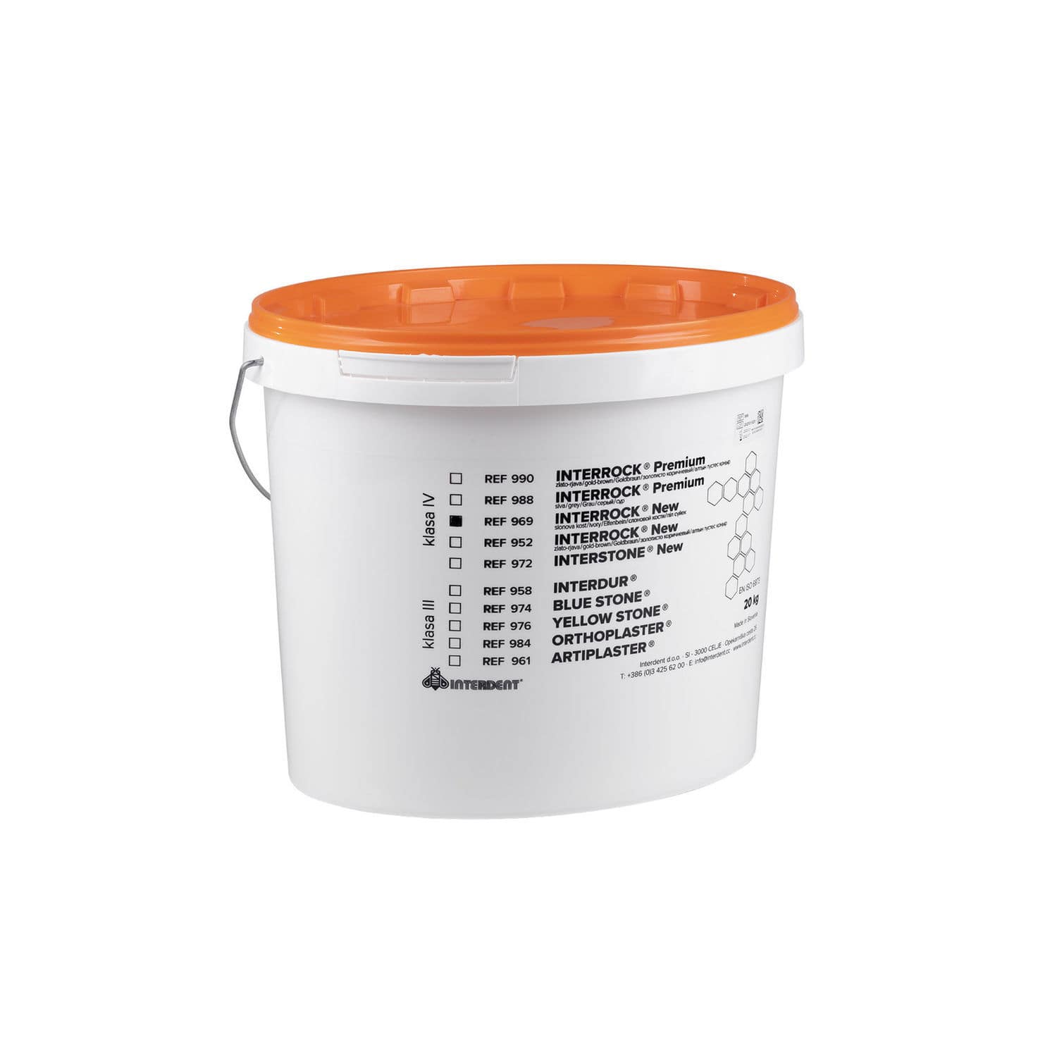 Plaster dental material - INTERROCK TIP IV - Interdent - for dental ...