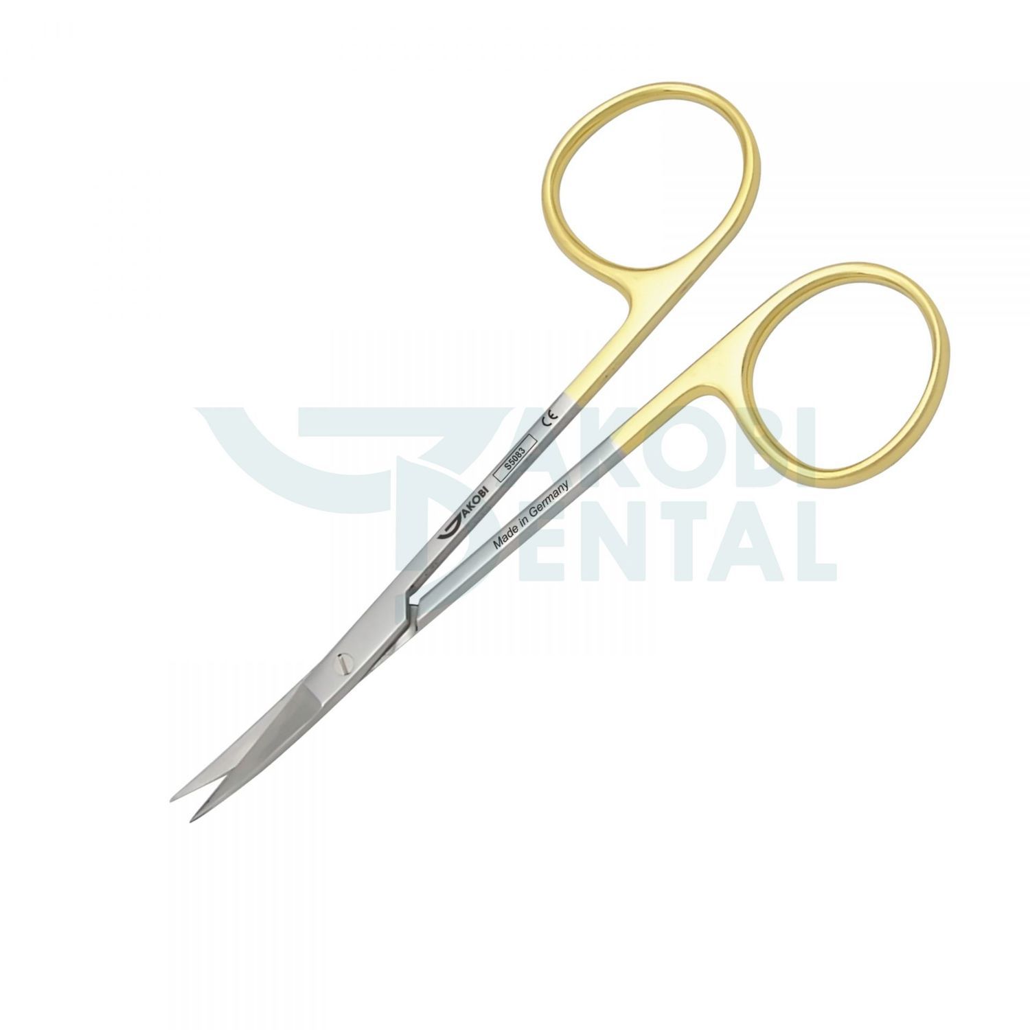 Dental surgery scissors - S5083 - Jakobi Dental GmbH - cutting / Iris ...